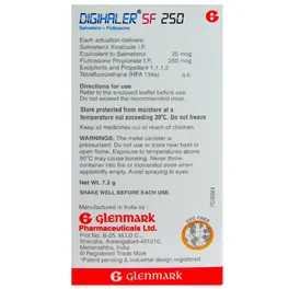 Digihaler SF 250 Inhaler 120 mdi | Uses, Side Effects, Price | Apollo ...