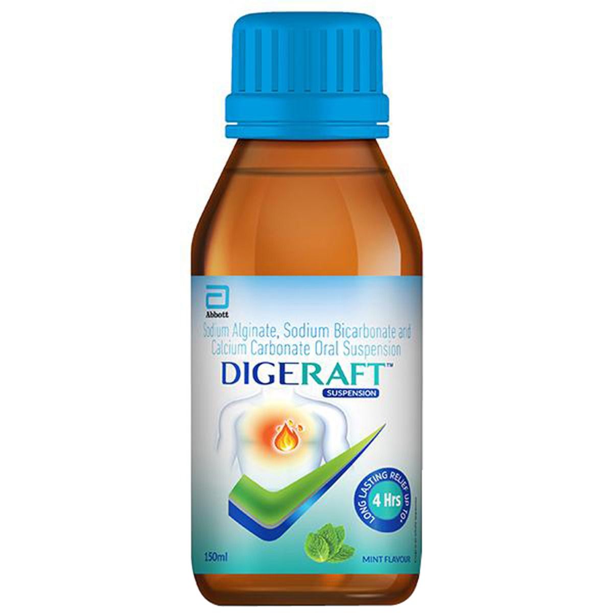 Digeraft Mint Oral Suspension 150 ml Price, Uses, Side Effects ...