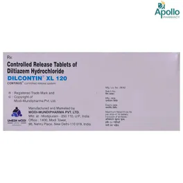 Dilcontin XL 120 Tablet | Uses, Side Effects, Price | Apollo Pharmacy