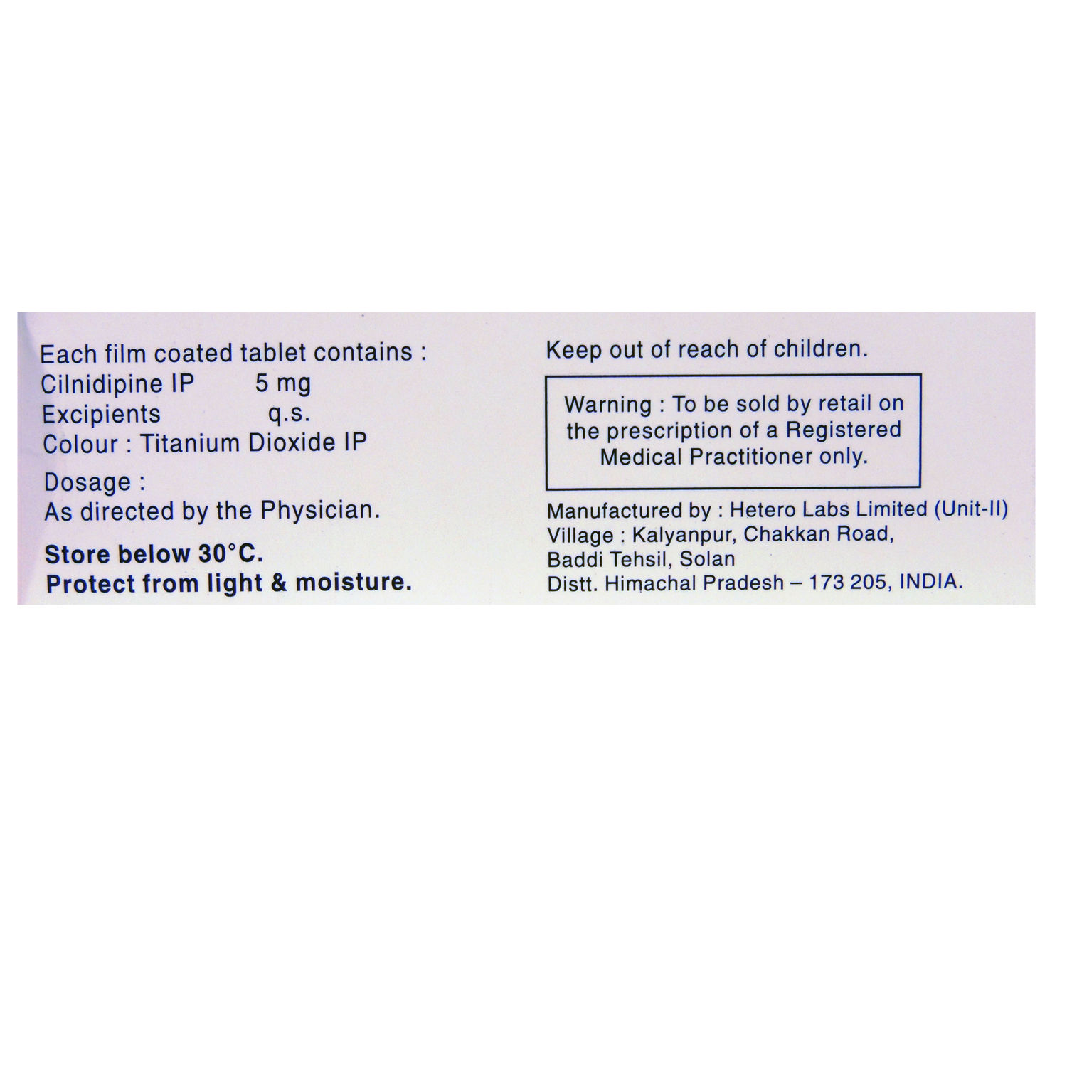 Dilnip 5 Tablet 10's Price, Uses, Side Effects, Composition - Apollo ...