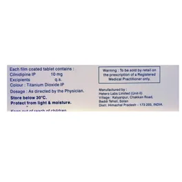 Dilnip 10 Tablet | Uses, Side Effects, Price | Apollo Pharmacy