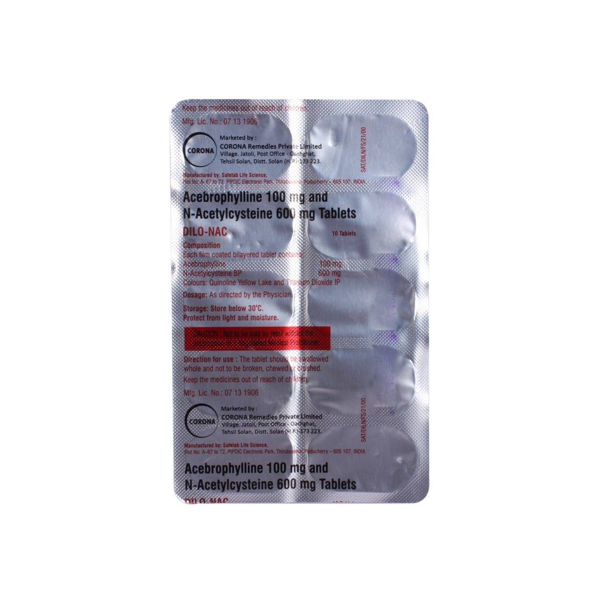 Dilo-Nac Tablet 10's Price, Uses, Side Effects, Composition - Apollo ...