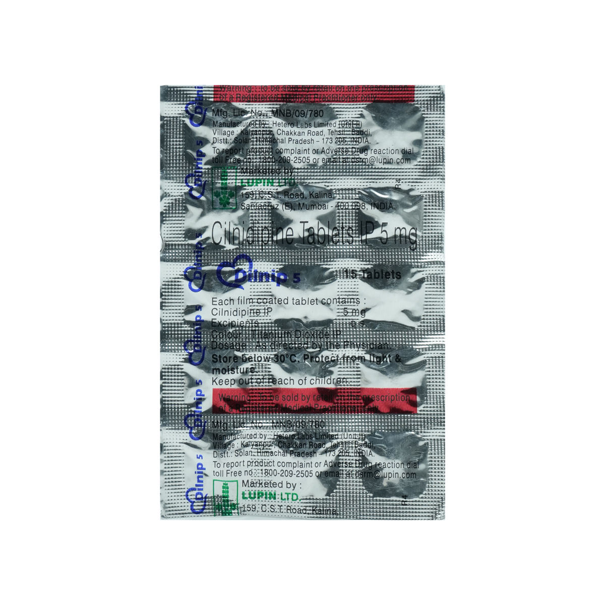 Dilnip 5 mg Tablet | Uses, Side Effects, Price | Apollo Pharmacy