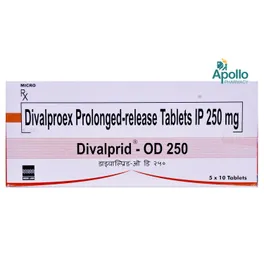 Divalprid OD 250 Tablet | Uses, Side Effects, Price | Apollo Pharmacy