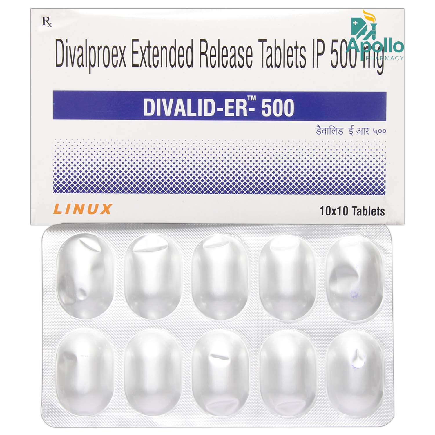 DIVALID ER 500MG TABLET | Uses, Side Effects, Price | Apollo Pharmacy