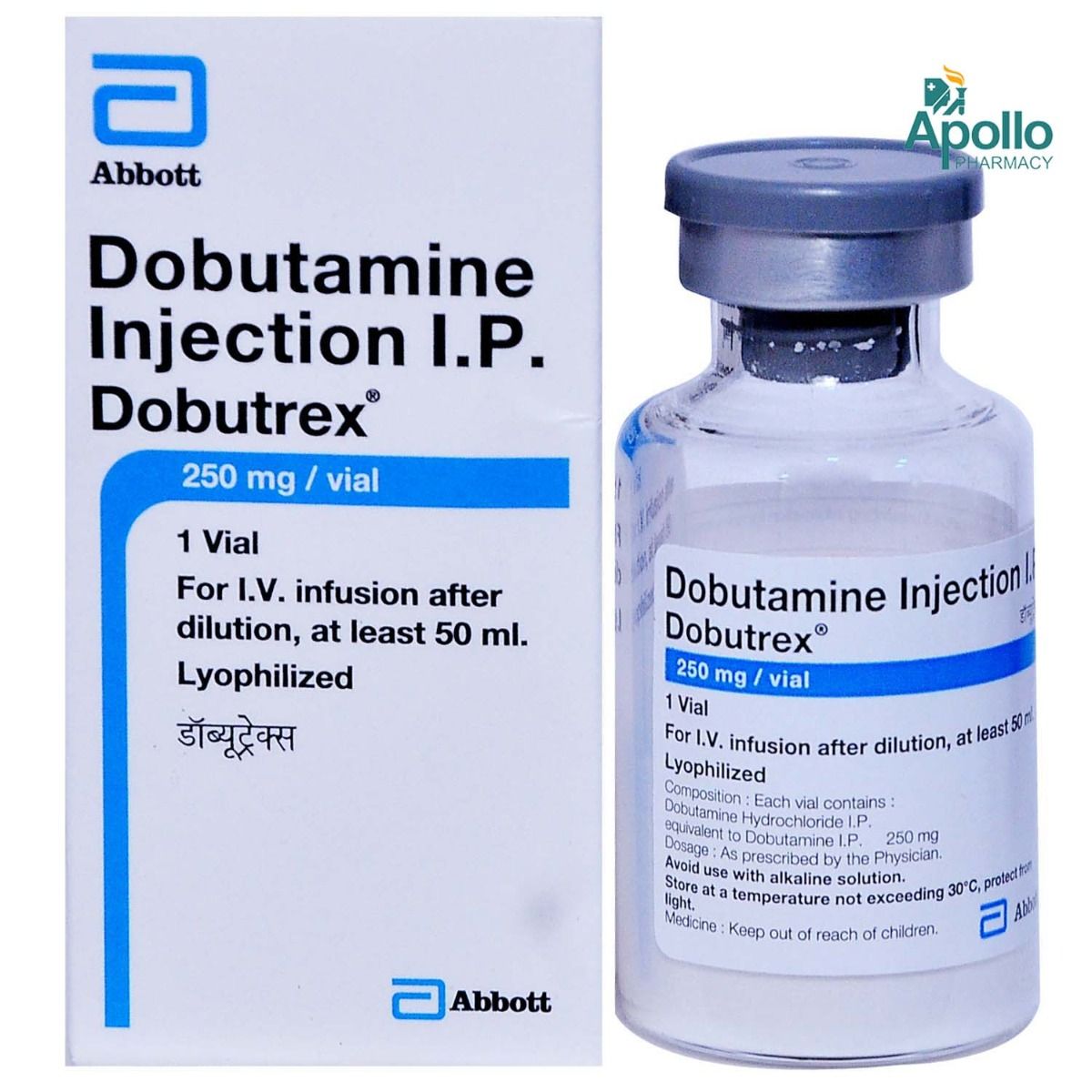 DOBUTREX 250MG INJECTION Price, Uses, Side Effects, Composition ...