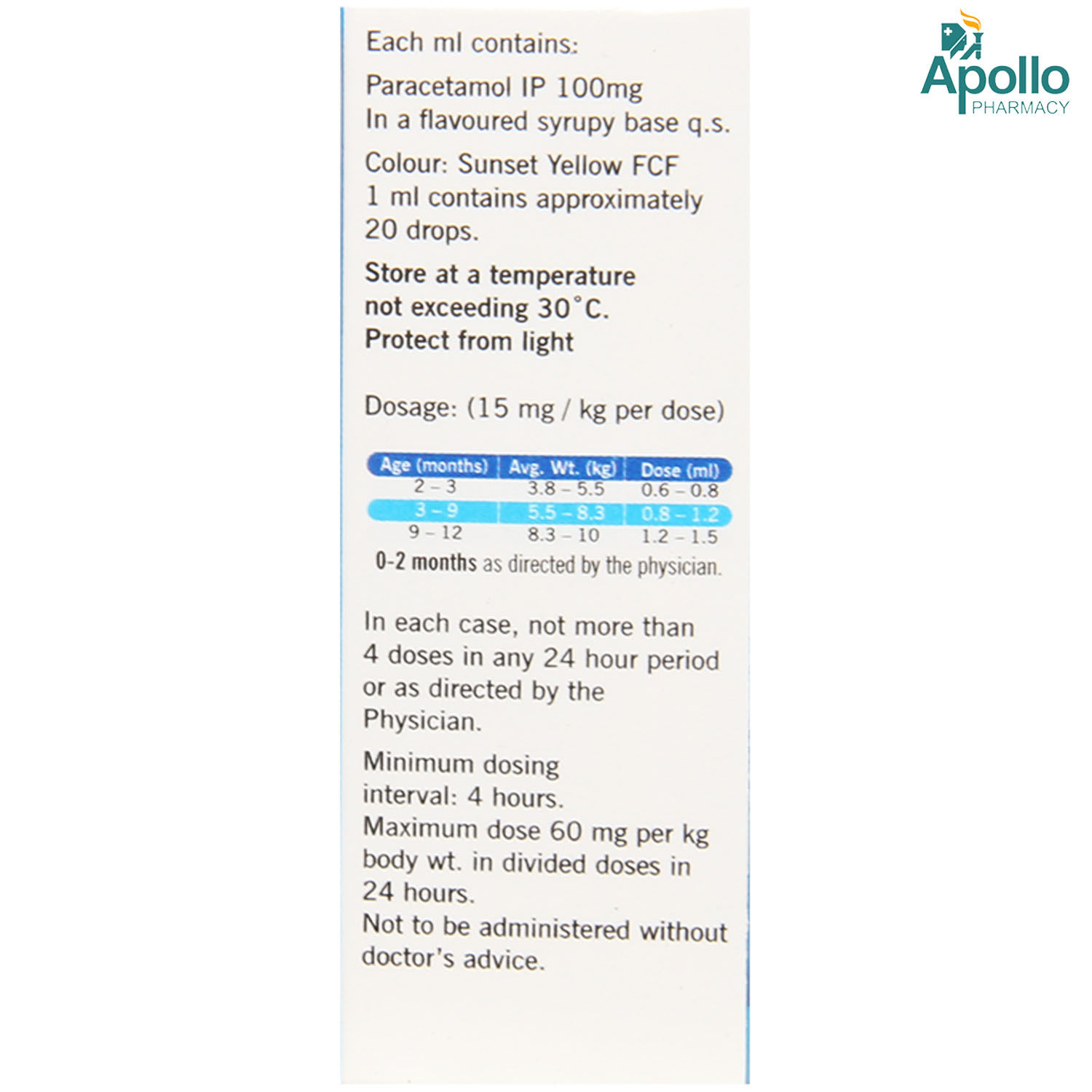 Dolo Oral Drops | Uses, Side Effects, Price | Apollo Pharmacy