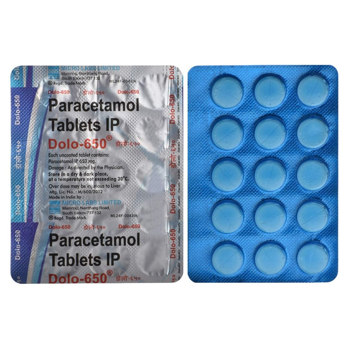 Dolo-650 Tablet | Uses, Side Effects, Price | Apollo Pharmacy