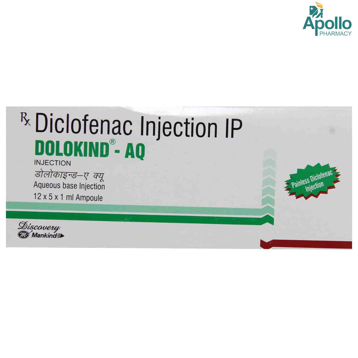 Dolokind Aqua Injection | Uses, Side Effects, Price | Apollo Pharmacy