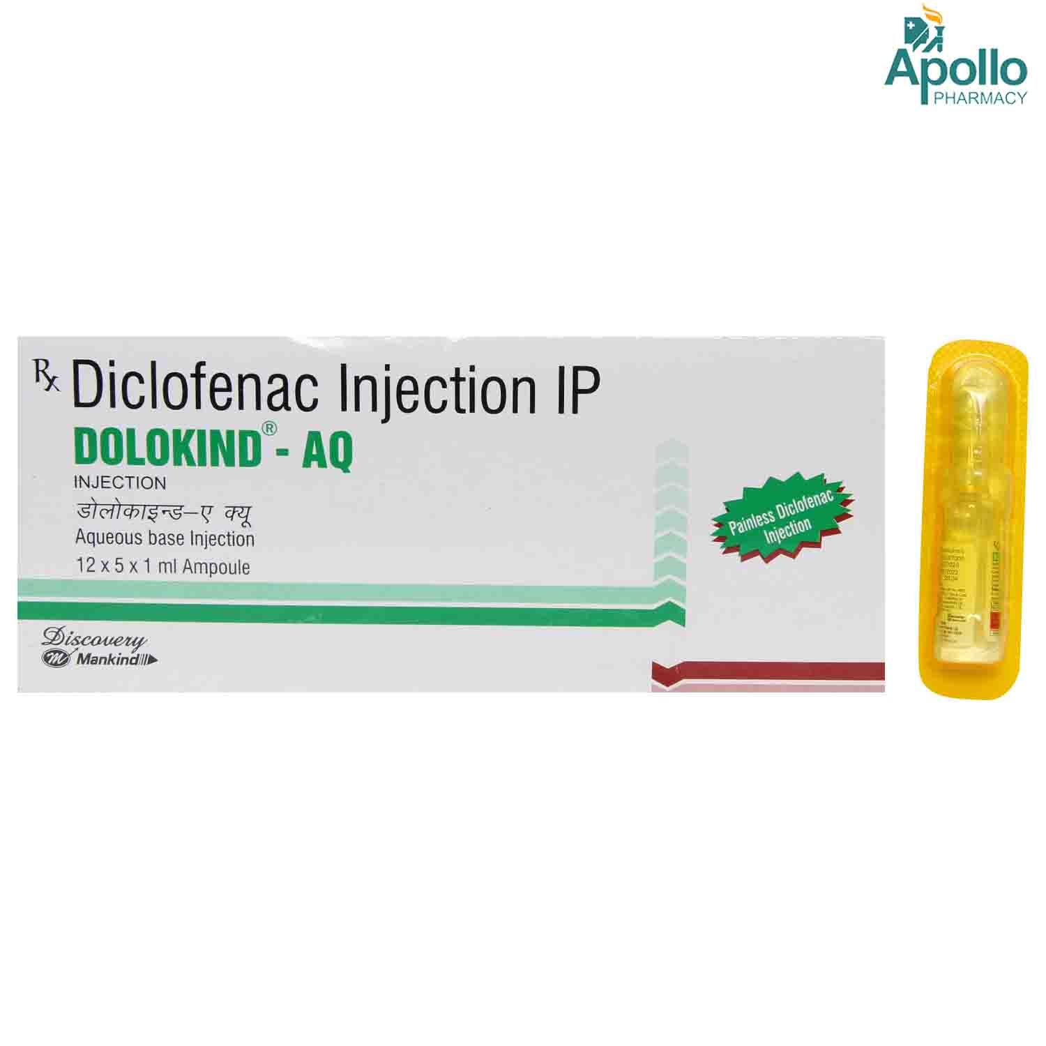 Dolokind Aqua Injection | Uses, Side Effects, Price | Apollo Pharmacy