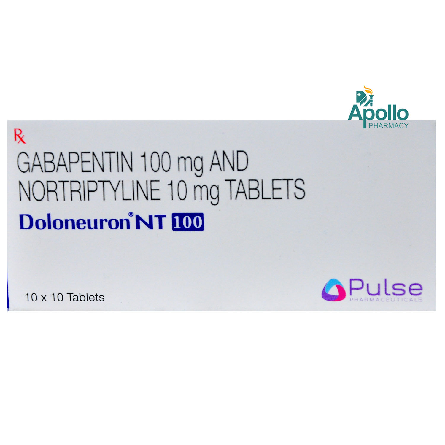 Doloneuron NT 100 Tablet | Uses, Side Effects, Price | Apollo Pharmacy