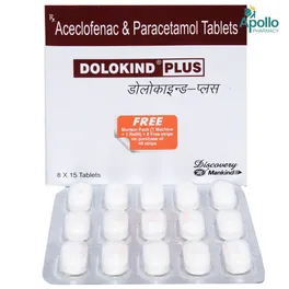 Dolokind Plus Tablet | Uses, Side Effects, Price | Apollo Pharmacy