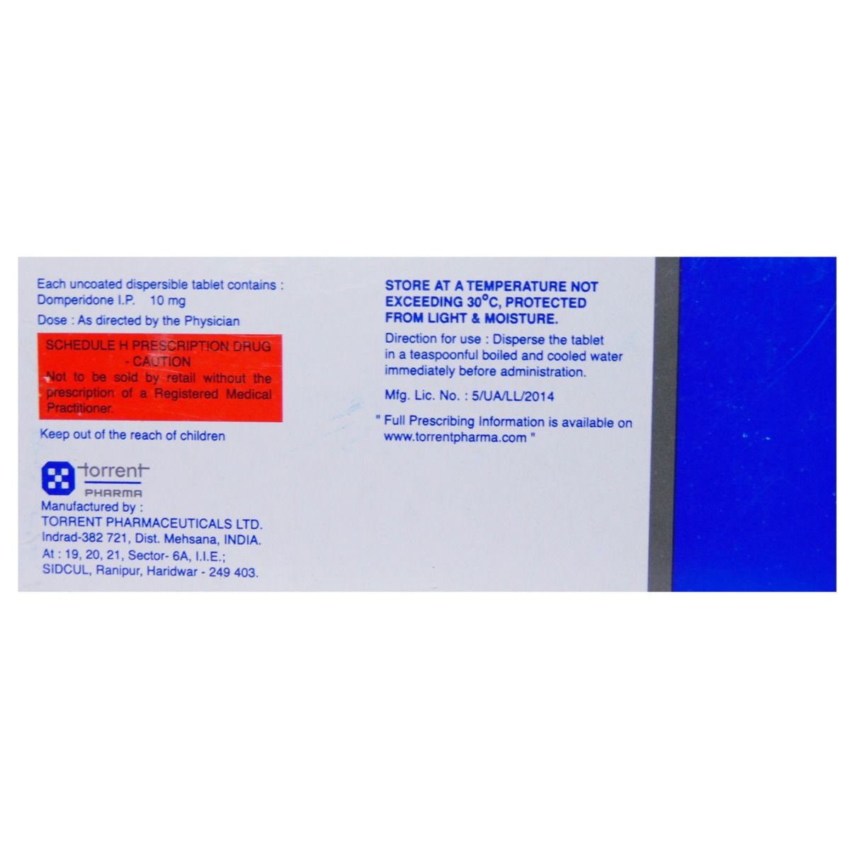 Domstal MT-10 Tablet 10's Price, Uses, Side Effects, Composition ...