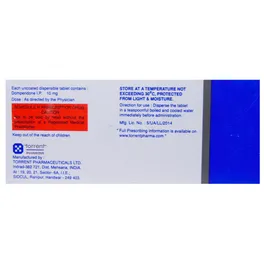 Domstal MT-10 Tablet | Uses, Side Effects, Price | Apollo Pharmacy