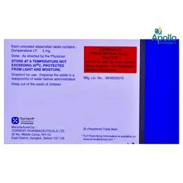 Domstal-5 DT Tablet | Uses, Side Effects, Price | Apollo Pharmacy
