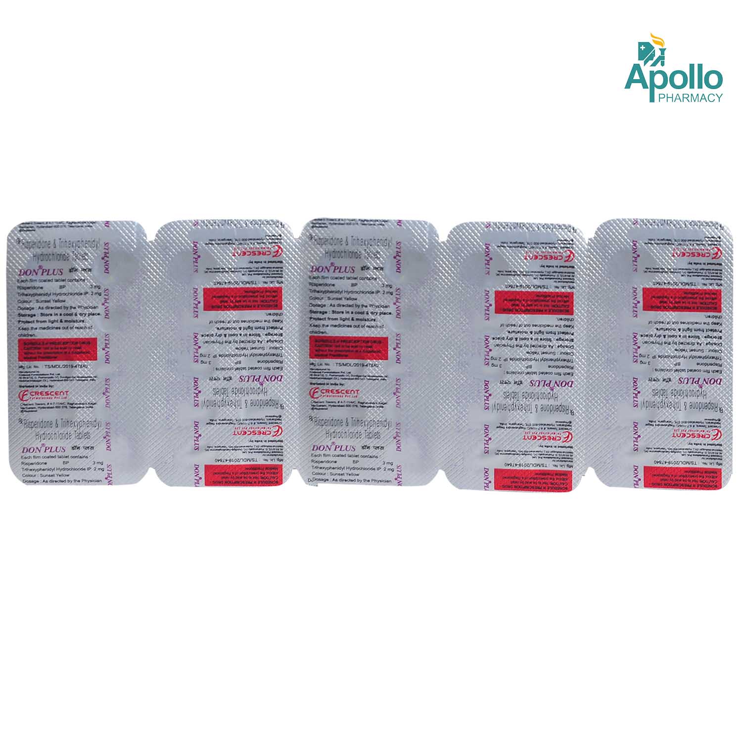 Don Plus Tablet 10's Price, Uses, Side Effects, Composition - Apollo ...