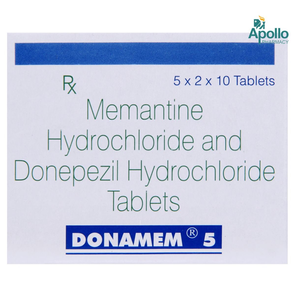 Donamem 5 Tablet | Uses, Side Effects, Price | Apollo Pharmacy