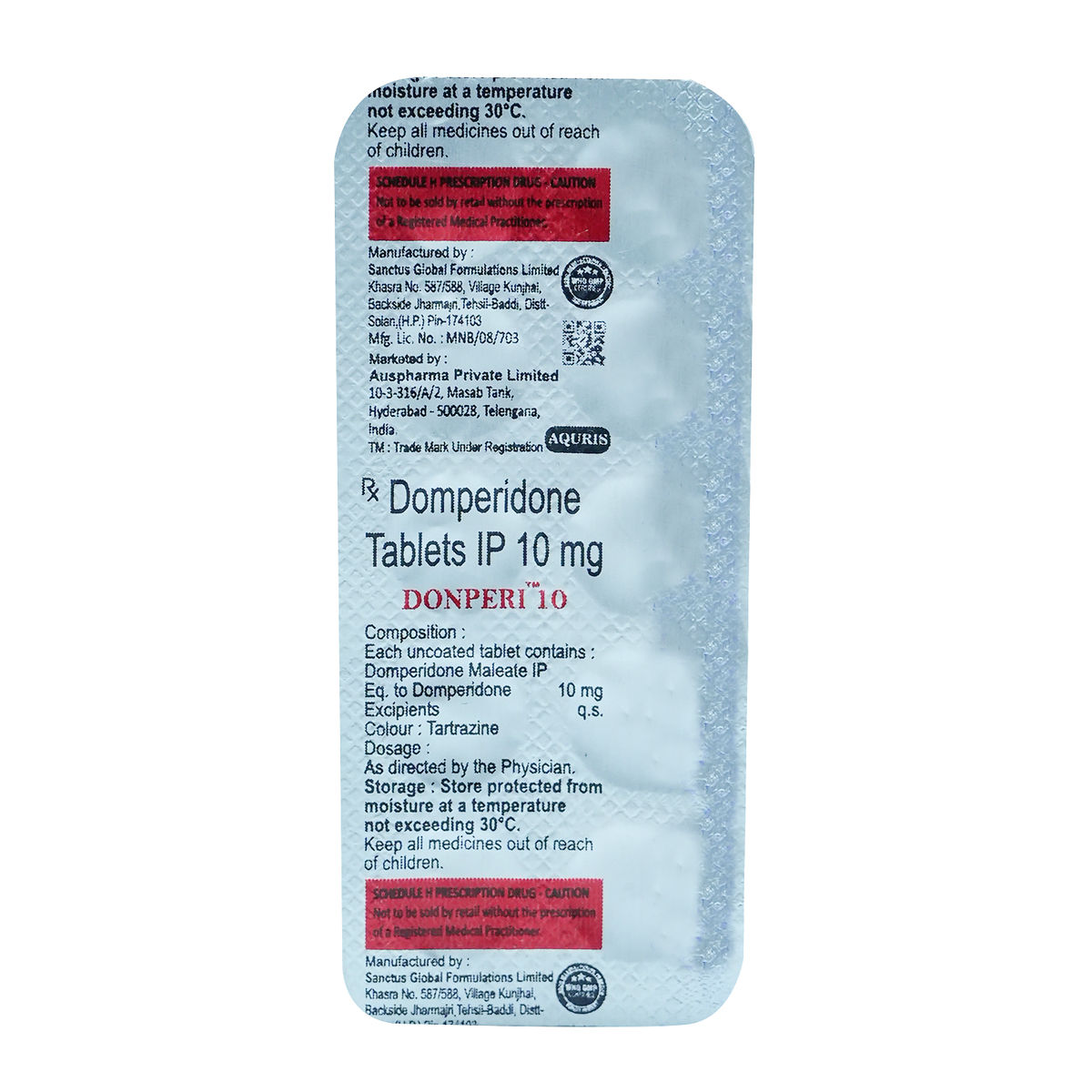 Donperi 10 Tablet | Uses, Side Effects, Price | Apollo Pharmacy