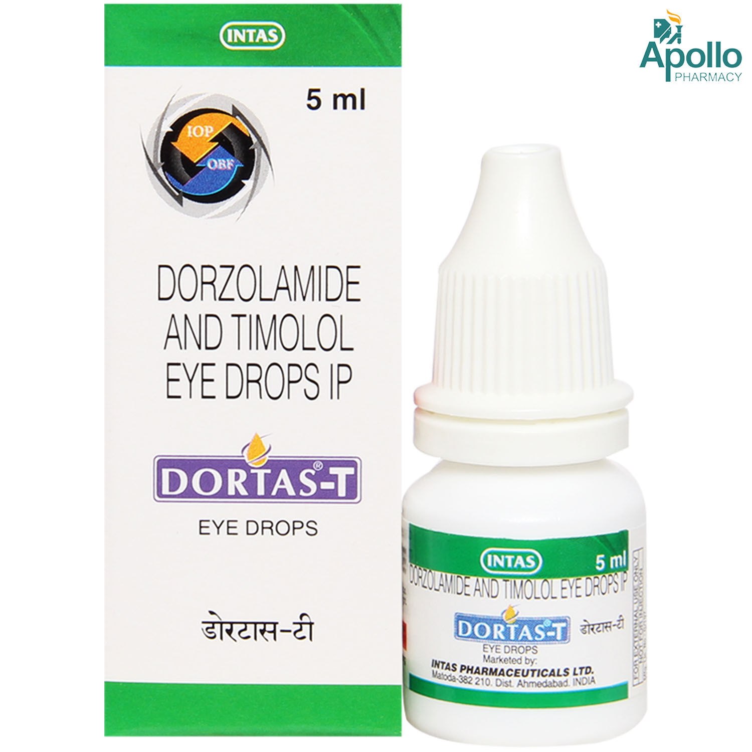 Dortas T Eye Drops 5 ml Price, Uses, Side Effects, Composition - Apollo ...