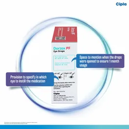Dorzox PF New Eye Drops 5 ml | Uses, Side Effects, Price | Apollo Pharmacy