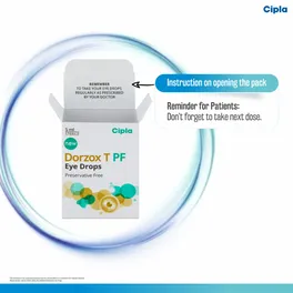 Dorzox T PF New Eye Drops 5 ml | Uses, Side Effects, Price | Apollo ...