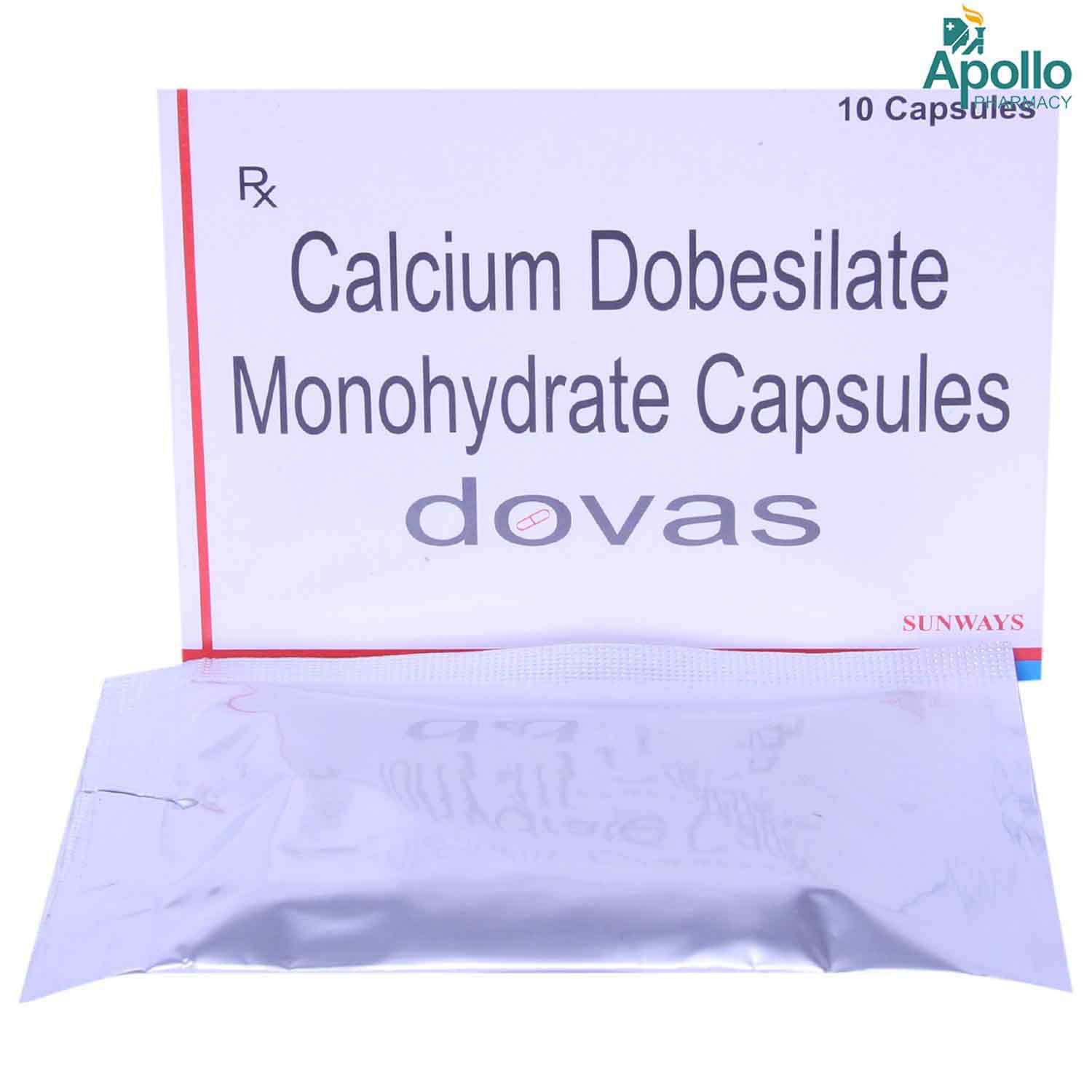 Dovas Capsule 10's Price, Uses, Side Effects, Composition - Apollo Pharmacy
