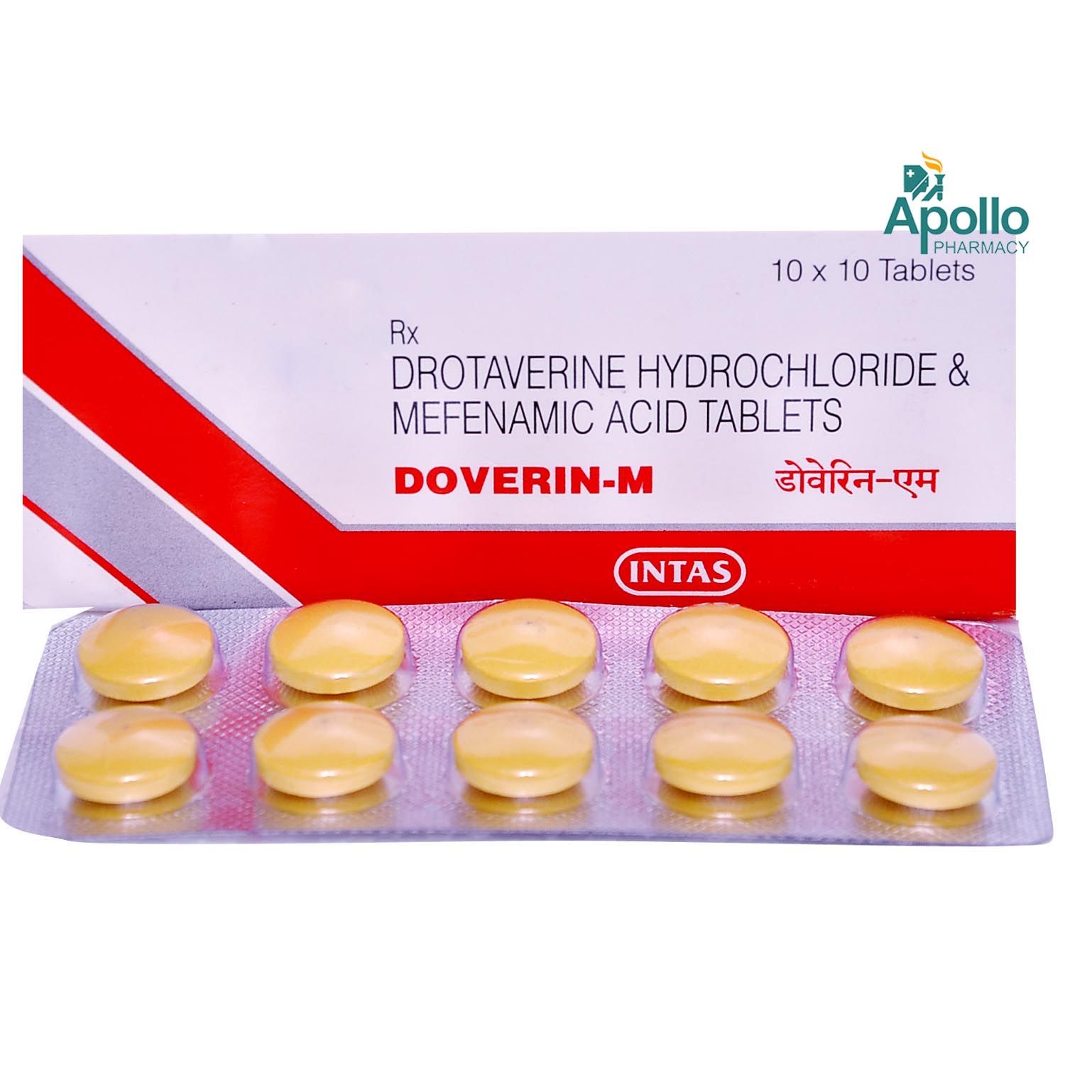 Doverin M Tablet 10's Price, Uses, Side Effects, Composition - Apollo ...