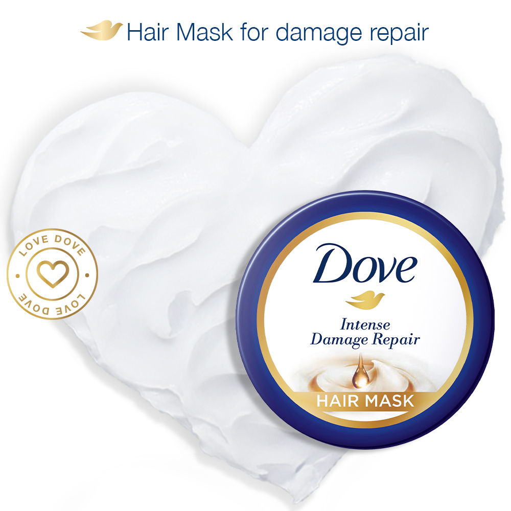 Dove Intense Damage Repair Hair Mask, 300 ml Price, Uses, Side Effects ...