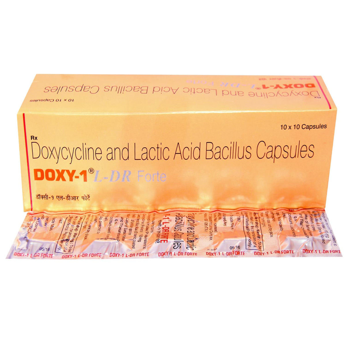 Doxy-1 L-DR Forte Capsule 10's Price, Uses, Side Effects, Composition ...