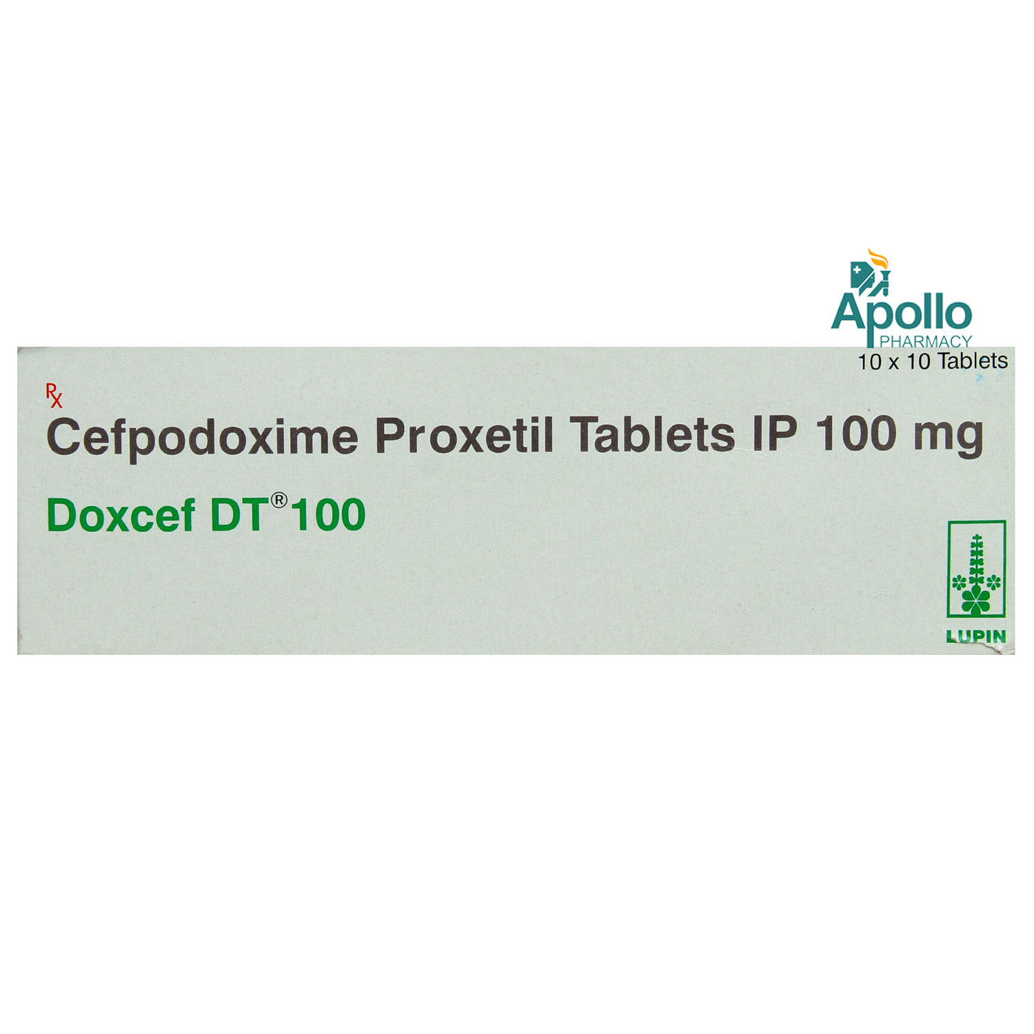 Doxcef DT 100 mg Tablet | Uses, Side Effects, Price | Apollo Pharmacy