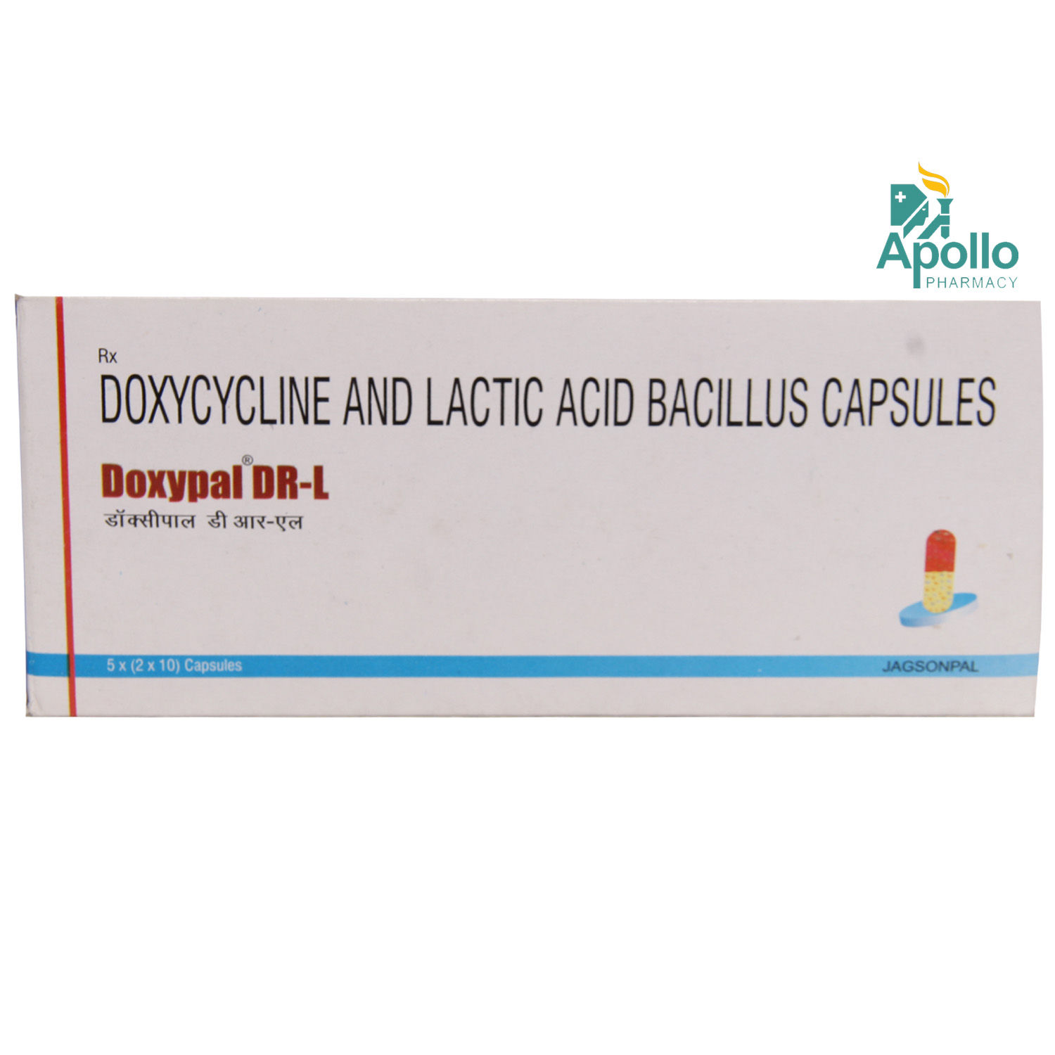 Doxypal DR-L Capsule 10's Price, Uses, Side Effects, Composition ...