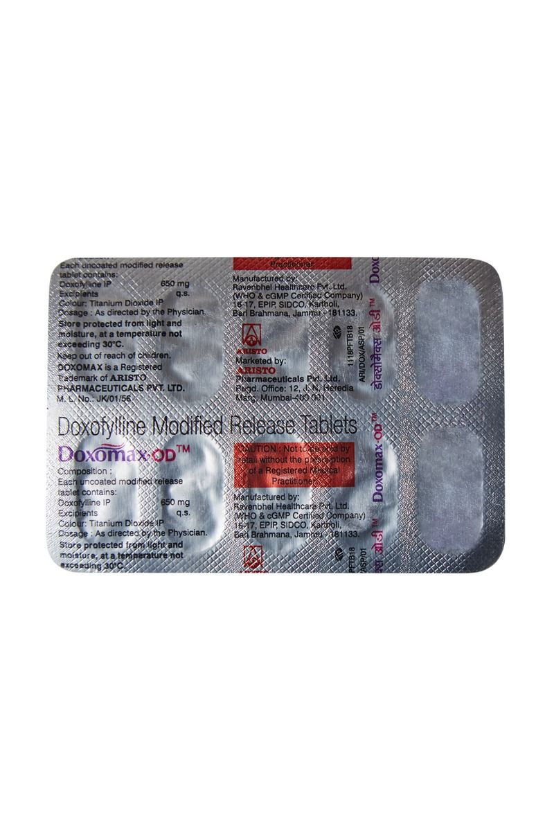 Doxomax-OD Tablet | Uses, Side Effects, Price | Apollo Pharmacy