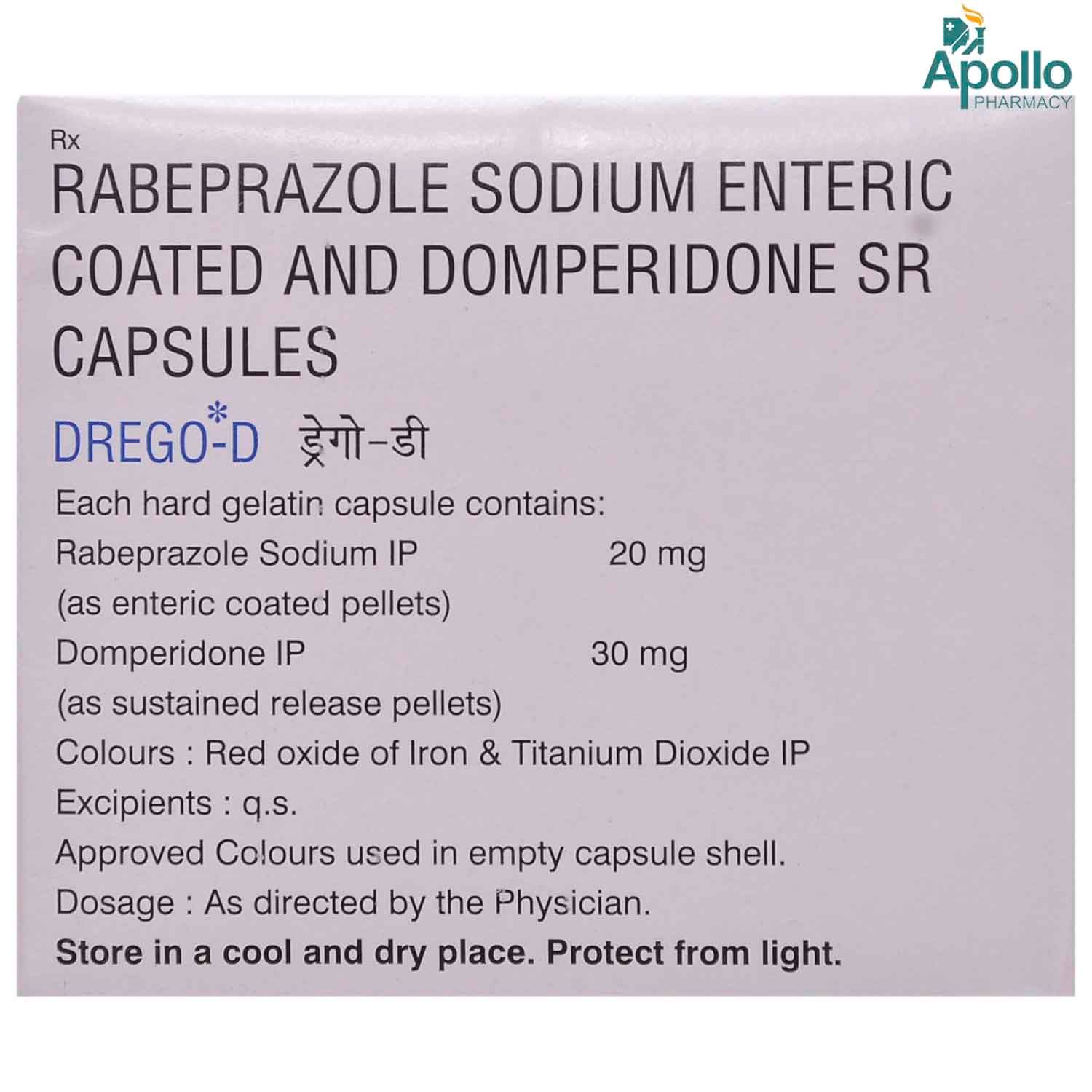 Drego D Capsule 10's Price, Uses, Side Effects, Composition - Apollo ...