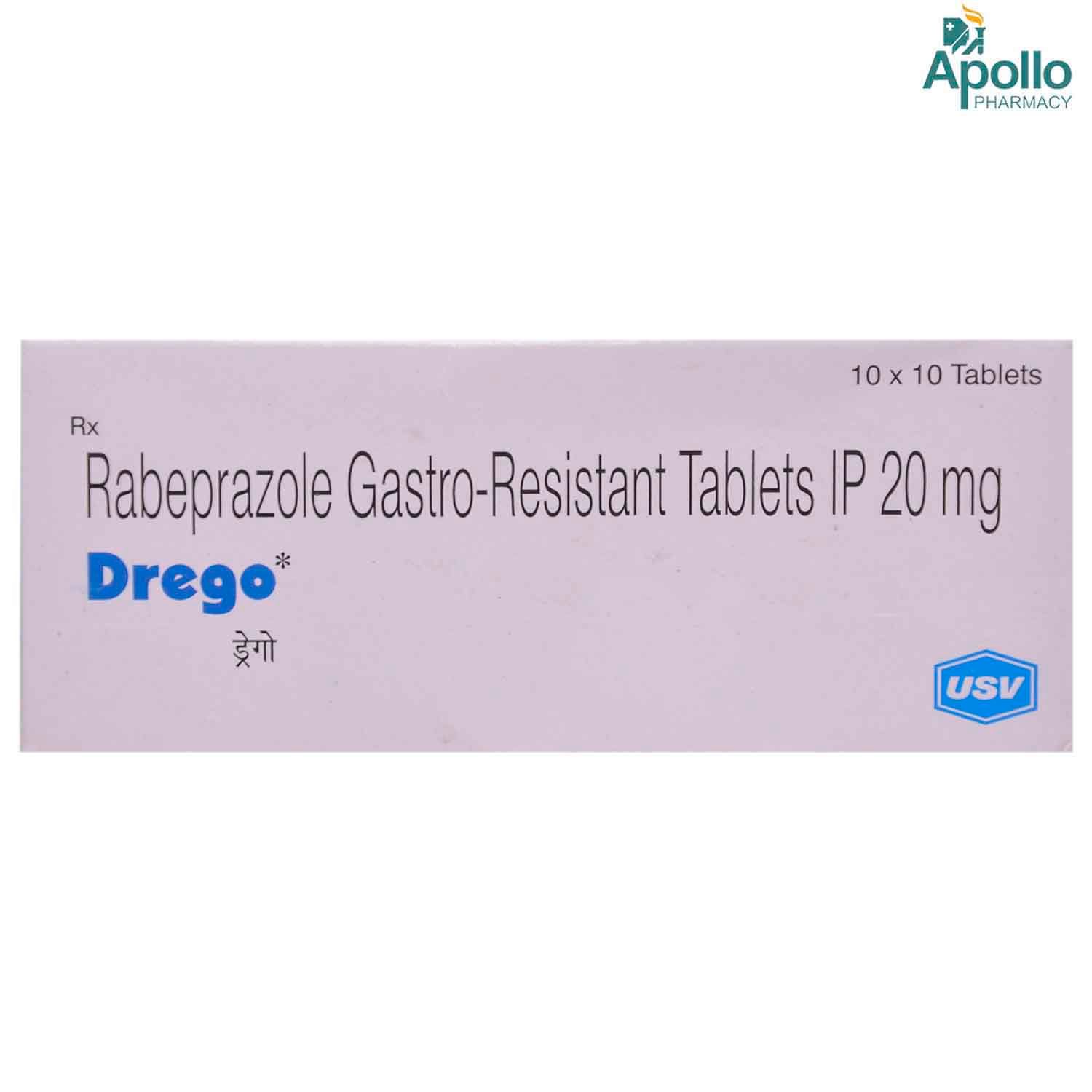 Drego Tablet | Uses, Side Effects, Price | Apollo Pharmacy
