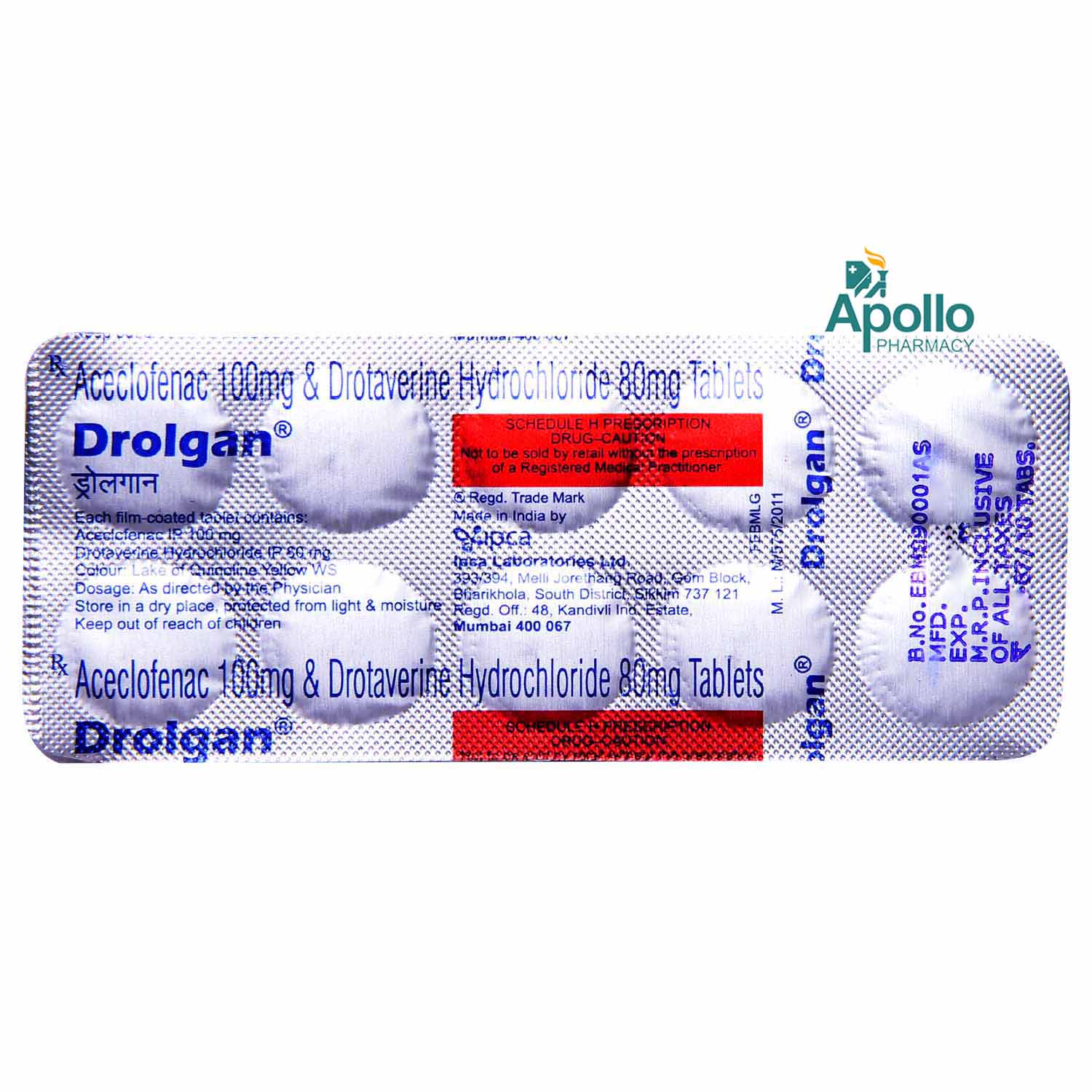 Drolgan Tablet 10's Price, Uses, Side Effects, Composition - Apollo ...