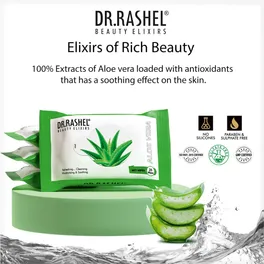 Buy Dr.Rashel Aloe Vera Wet Wipes, 25 Count | 19 Minutes Delivery ...
