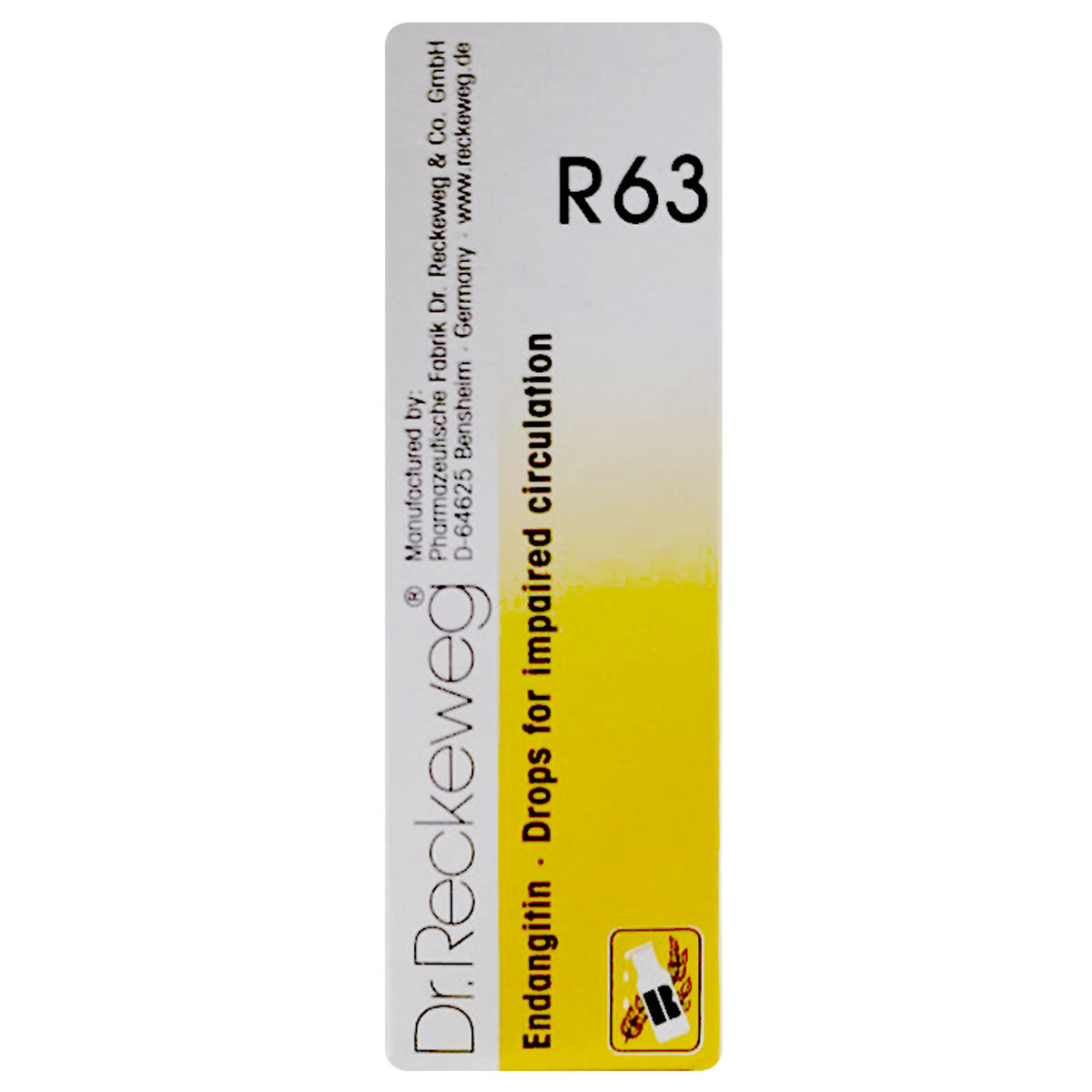 Buy Dr.Reckeweg R63 Impaired Circulation Drops, 22 ml | 19 Minutes ...