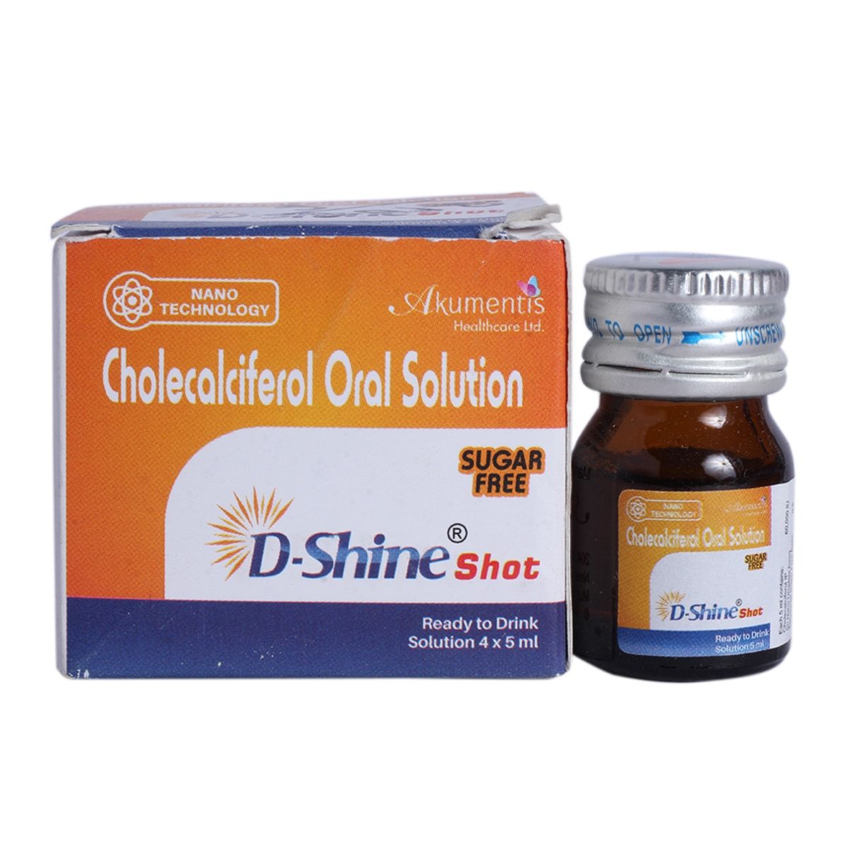D-Shine Shot 60K S/F Oralsolution 5 ml Price, Uses, Side Effects ...