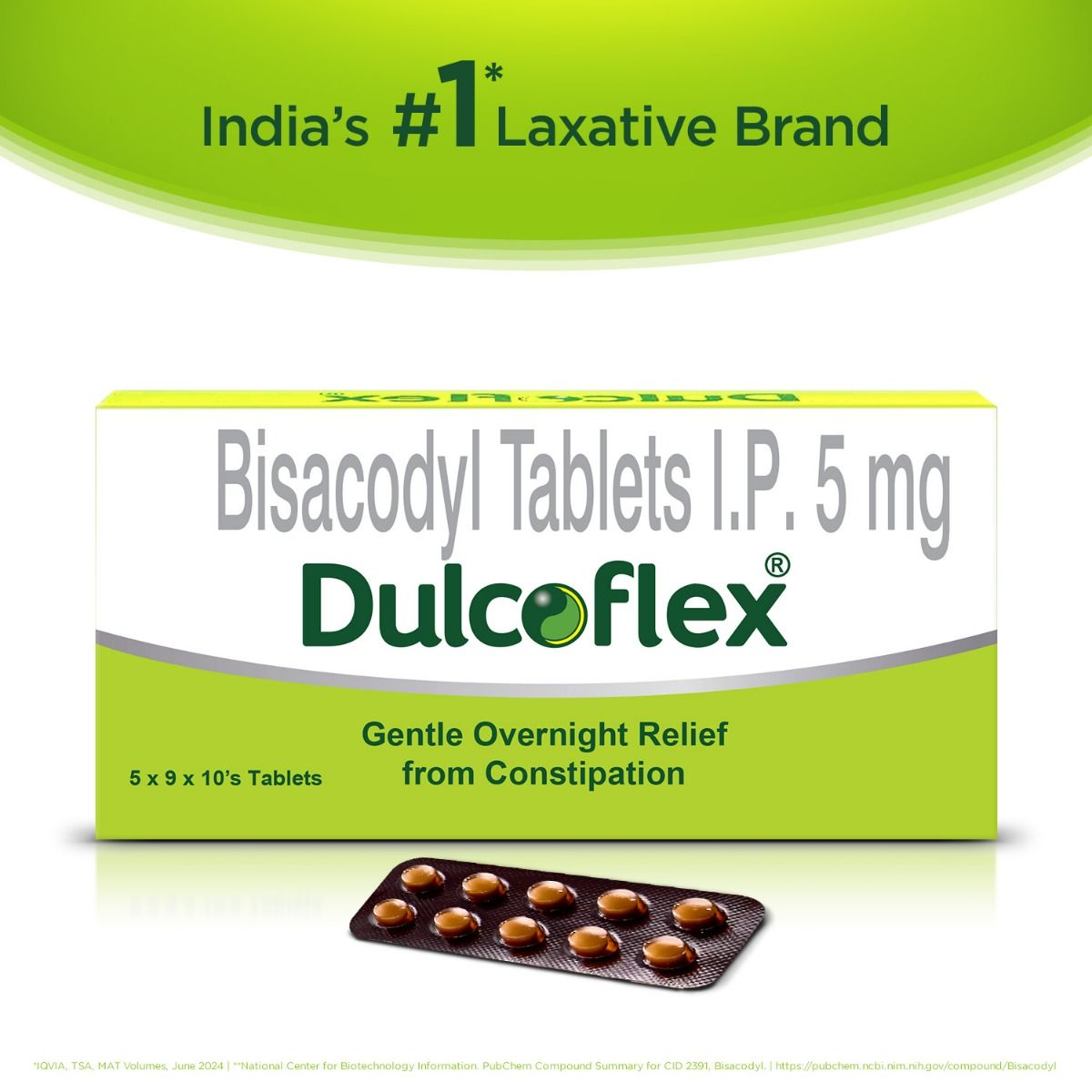 Buy Dulcoflex Tablet 10's | 19 Minutes Delivery | Apollo Pharmacy