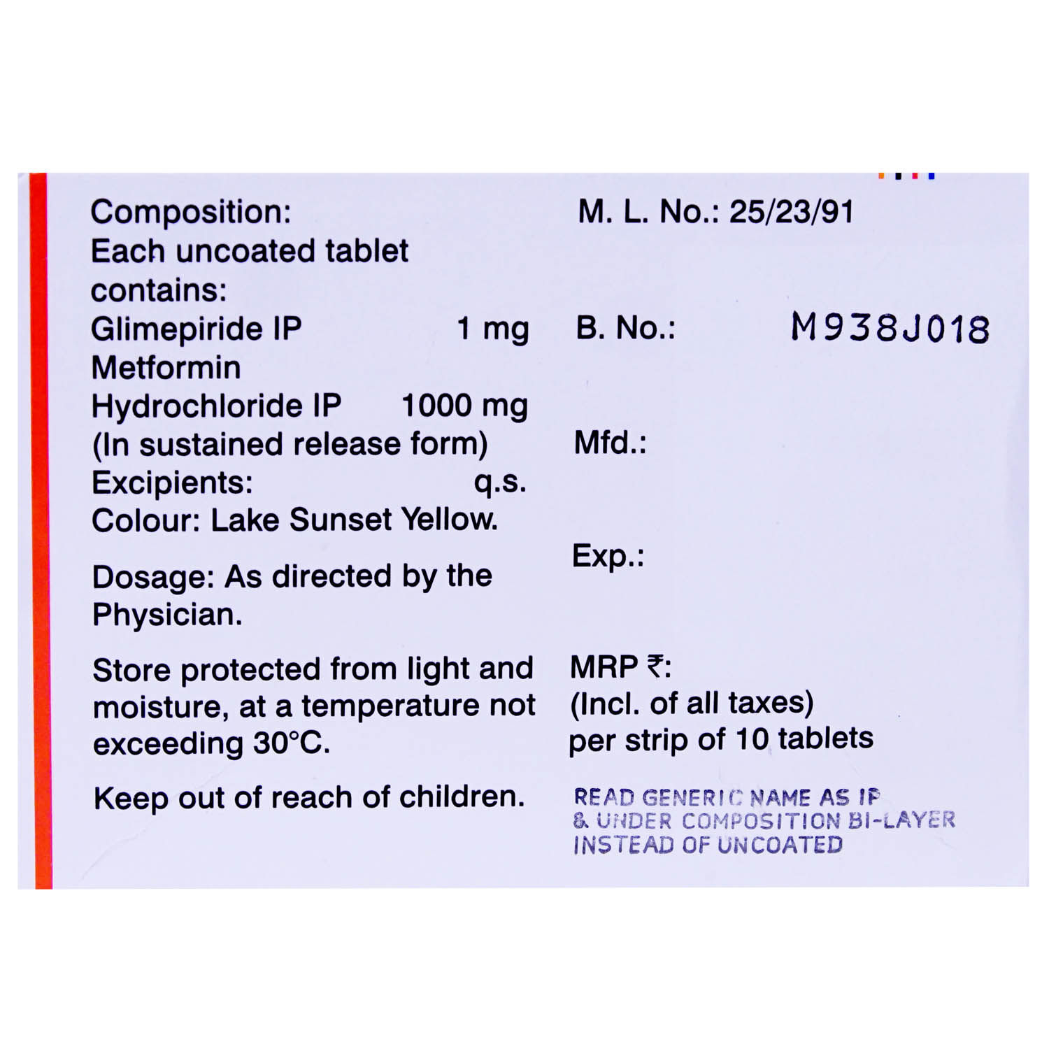 DUOPIL 1MG FORTE TABLET Price, Uses, Side Effects, Composition - Apollo ...