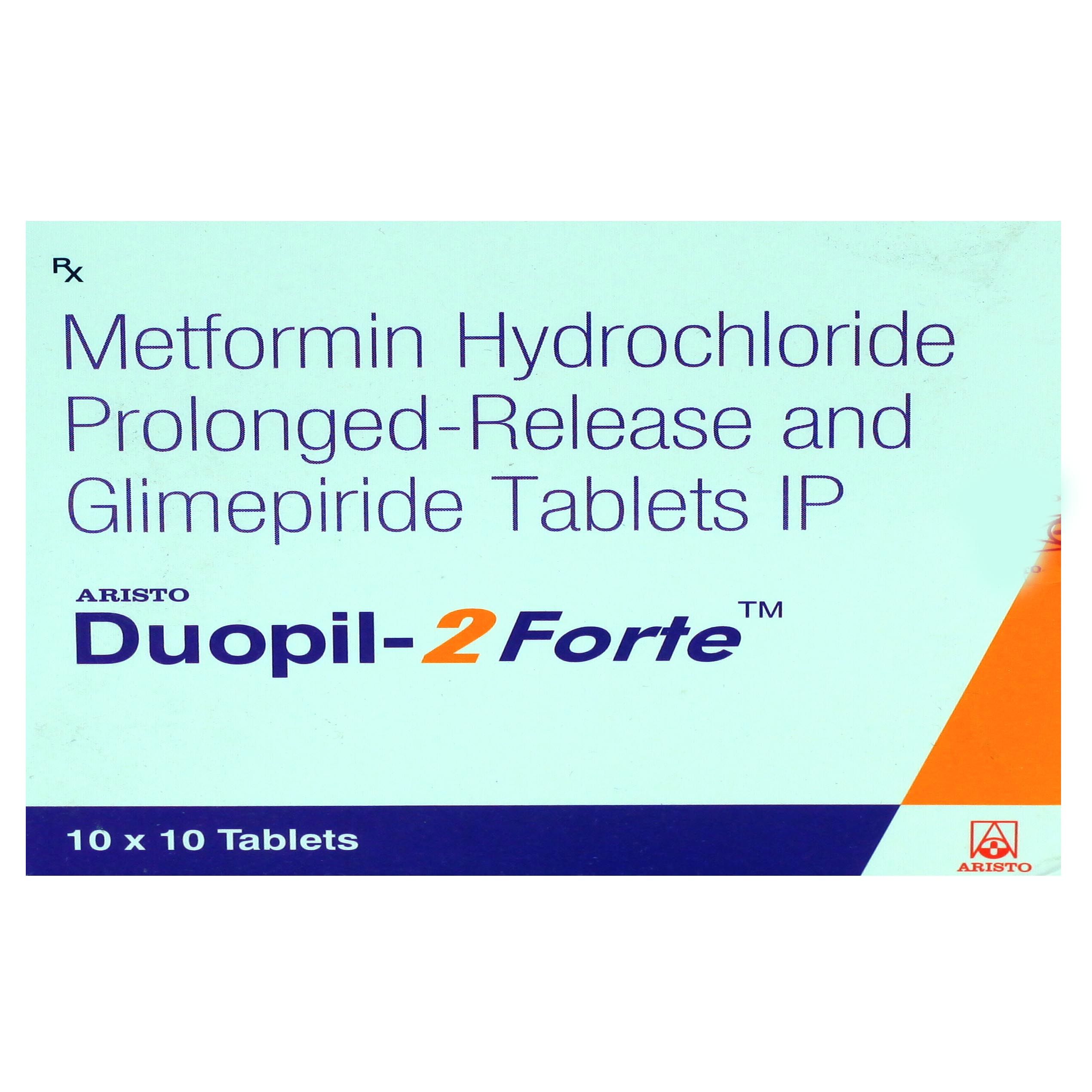 Duopil-2 Forte Tablet | Uses, Side Effects, Price | Apollo Pharmacy
