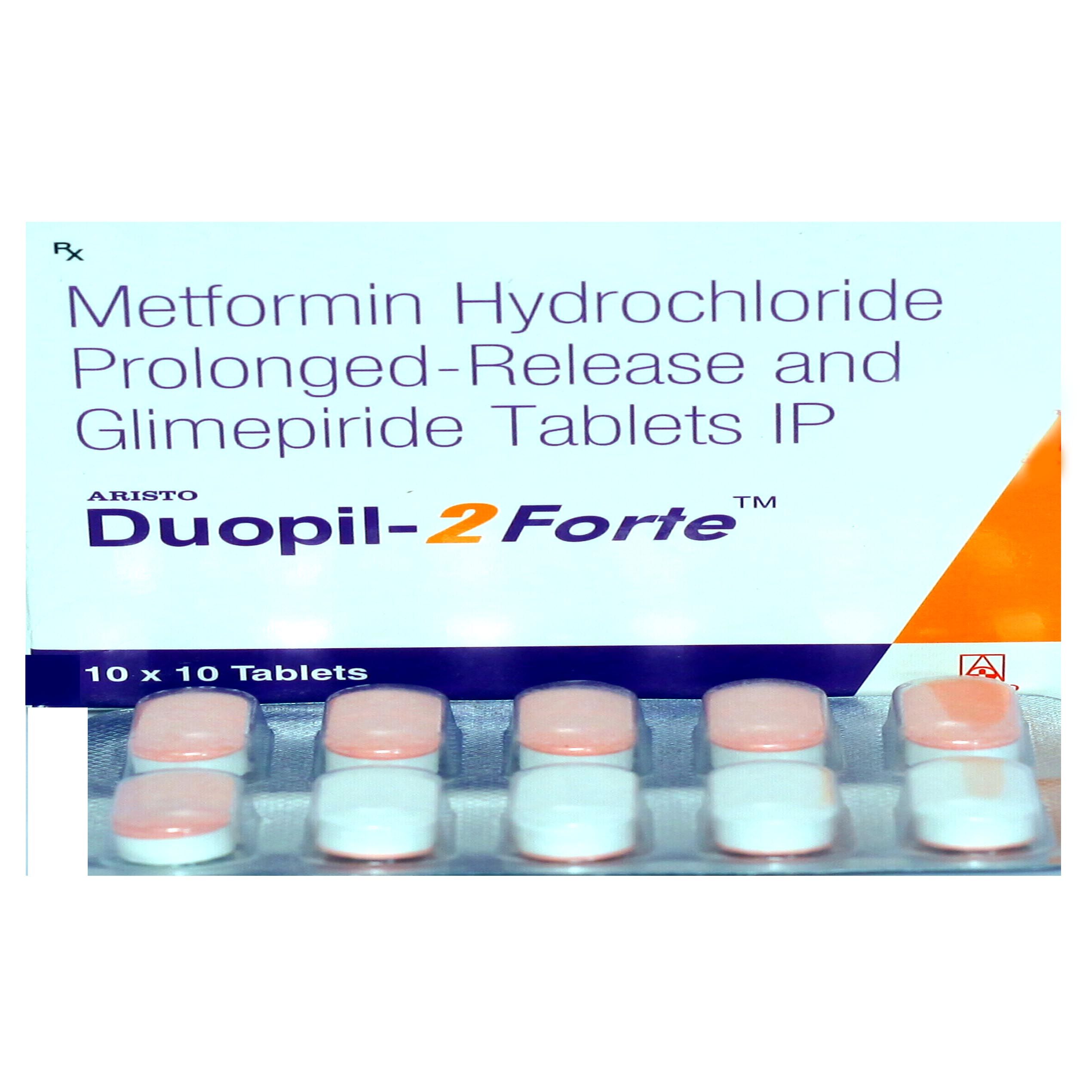 Duopil-2 Forte Tablet | Uses, Side Effects, Price | Apollo Pharmacy