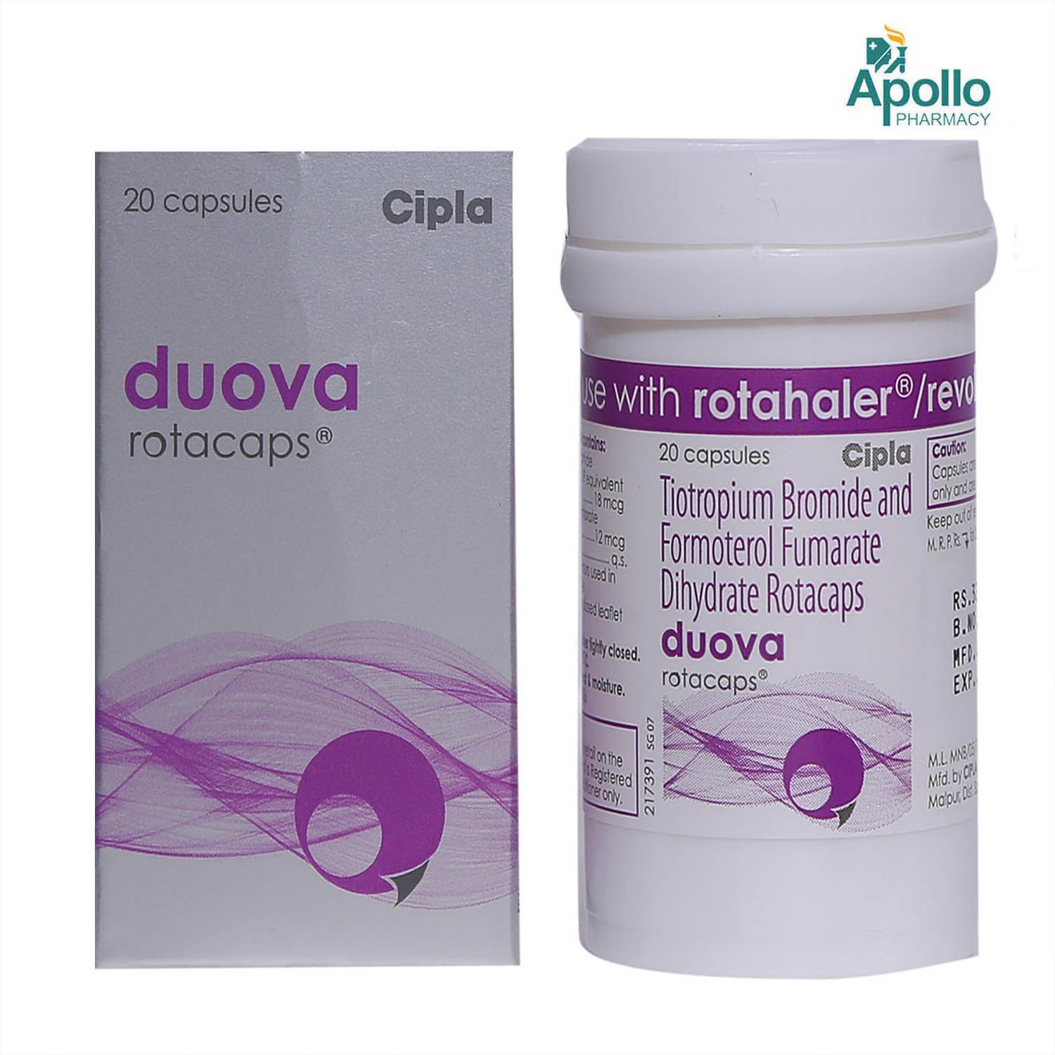 Duova Rotacapsules 20's Price, Uses, Side Effects, Composition - Apollo ...