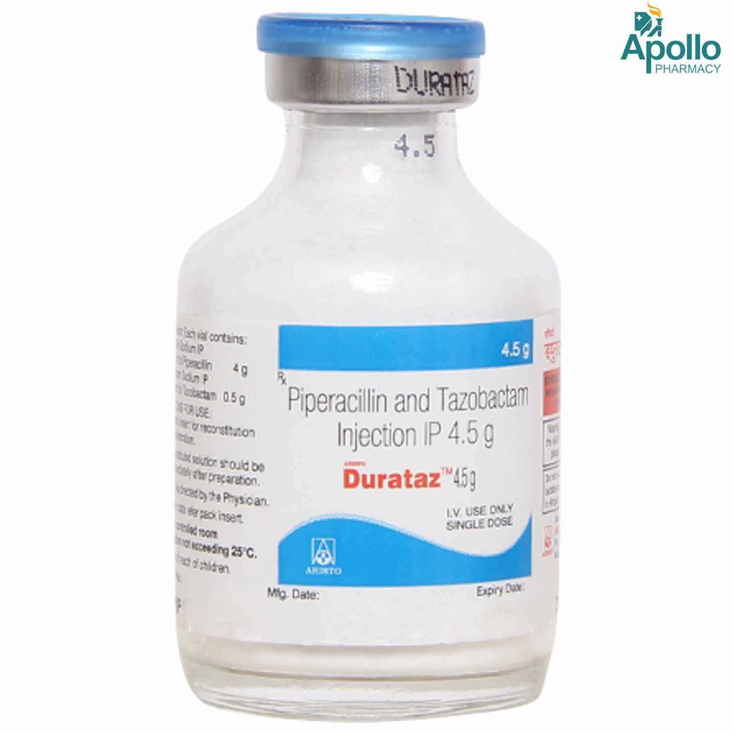 Durataz 4.5 gm Injection | Uses, Side Effects, Price | Apollo Pharmacy