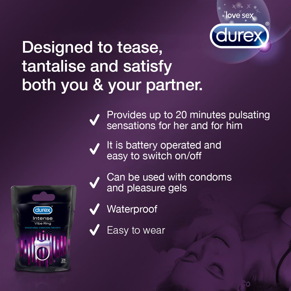 Buy Durex Intense Vibe Ring, 1 Count | 19 Minutes Delivery | Apollo ...