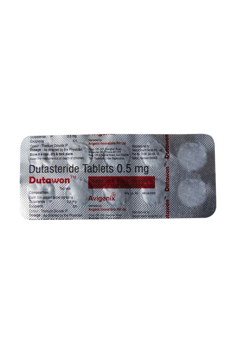 Dutawon 0.5 mg Tablet | Uses, Side Effects, Price | Apollo Pharmacy