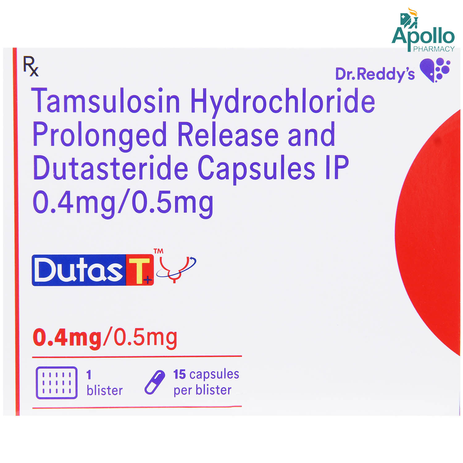 Dutas T Plus Capsule | Uses, Side Effects, Price | Apollo Pharmacy