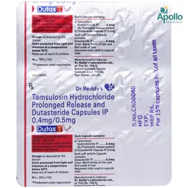 Dutas T Plus Capsule | Uses, Side Effects, Price | Apollo Pharmacy