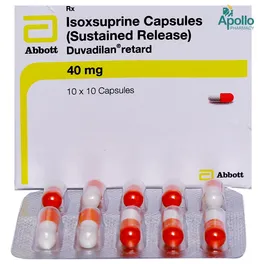 Duvadilan Retard 40 mg Capsule | Uses, Side Effects, Price | Apollo ...