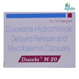 Duzela M 20 Capsule | Uses, Side Effects, Price | Apollo Pharmacy